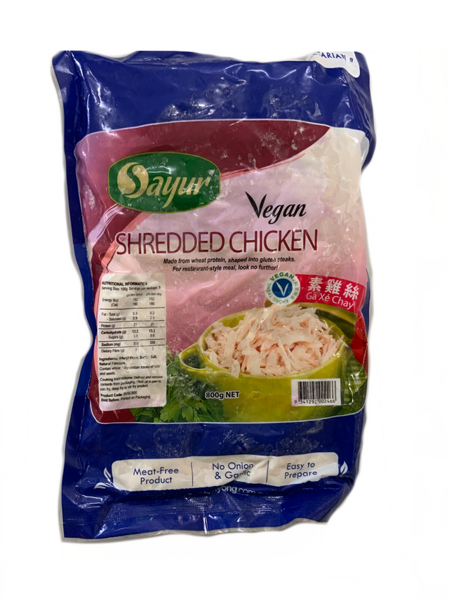 sayur vegan shredded chicken, lamyong – ChayMart