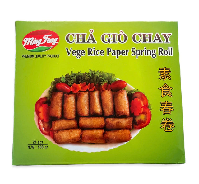 Ming Fong Vege Rice Paper Spring Roll 500g – ChayMart