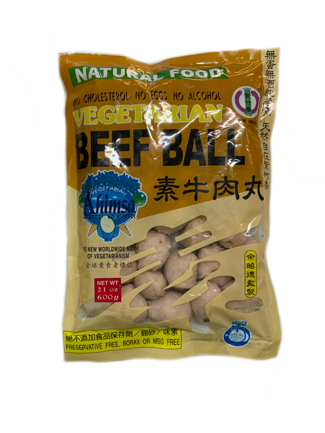 Vege Giant Vegetarian Beef Ball 600g – ChayMart