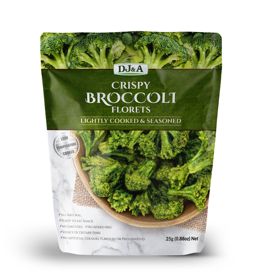 DJ&A Crispy Broccoli Florets 33g – ChayMart