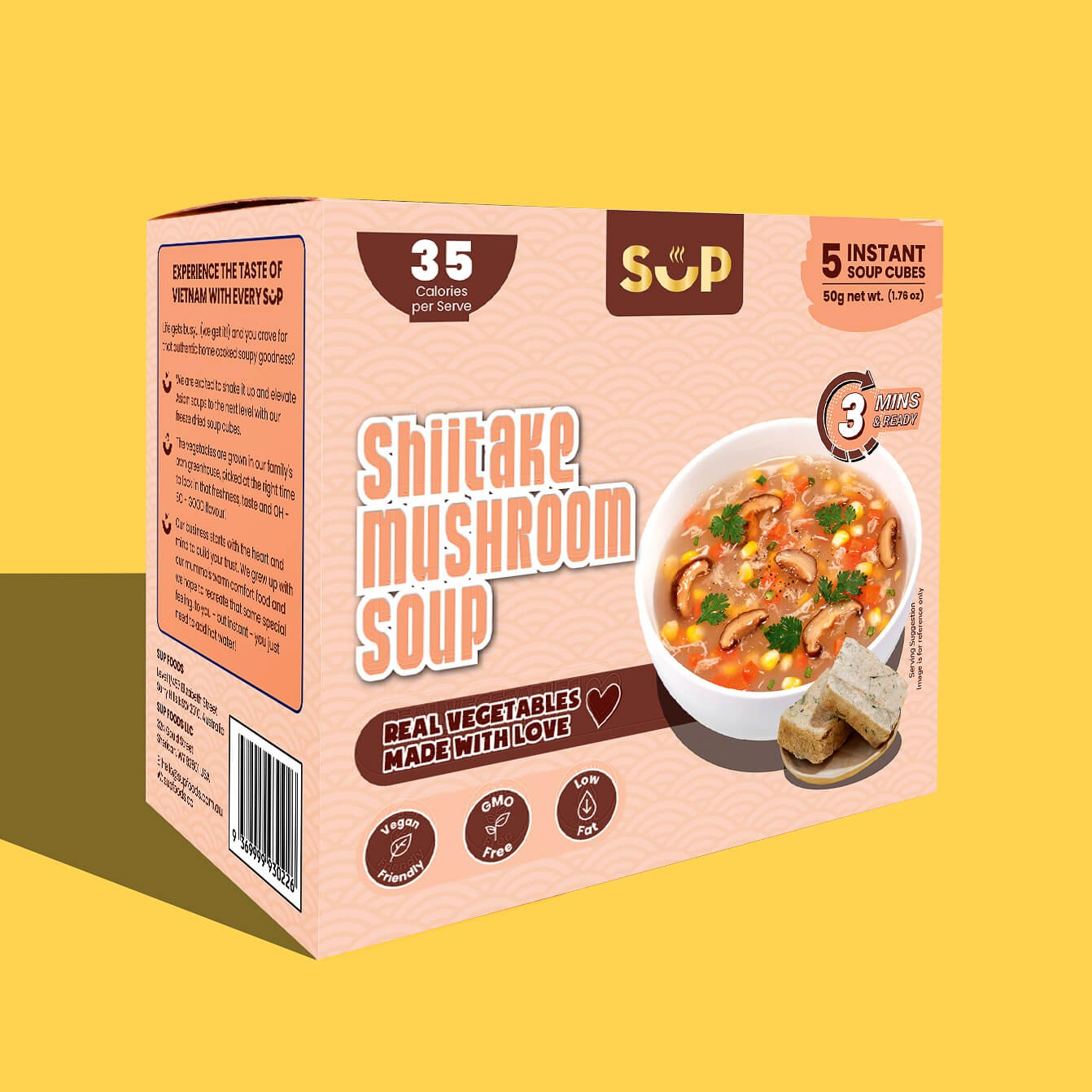 SUP Shiitake Mushroom Soup 5 Packs x 10g – ChayMart